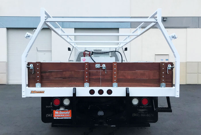 2008 Ford F-550 XL 4 x 4 Crew Cab Contractor's Truck - Rear View
